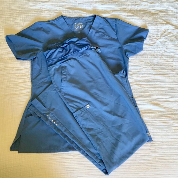 Barco Uniforms | Other | Barco Uniforms Classic Blue Scrub Set | Poshmark